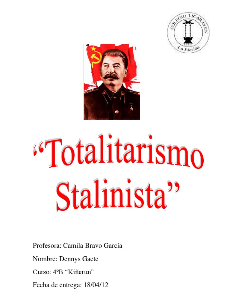 Historia del Stalinismo y la URSS | PDF | Joseph Stalin | Unión Soviética
