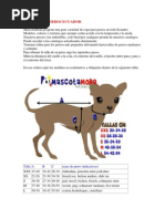 Ropa Perros Moldes Trazos 38446 Completo | PDF | Ropa | Ocio