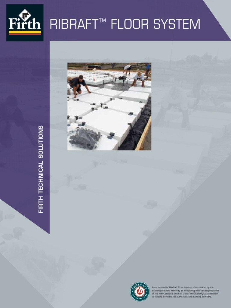 Ribraft Technical Manual | PDF | Framing (Construction) | Concrete