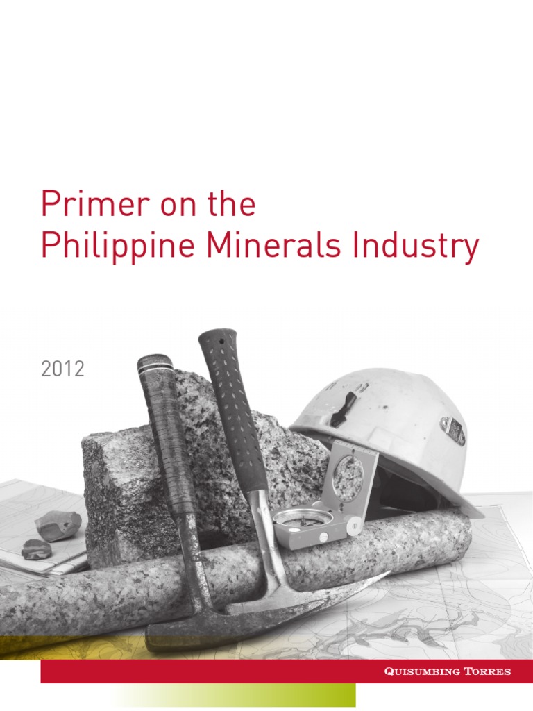 BK Manila Primermineralsindustry 2012 | PDF | Mining | Feasibility Study