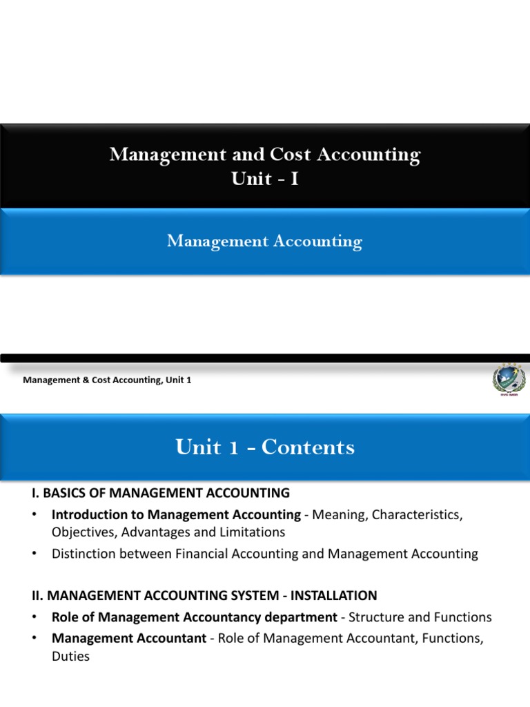 Management and Cost Accounting | PDF | Management Accounting | Cost ...