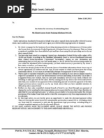 Reply To Legal Notice Format | PDF