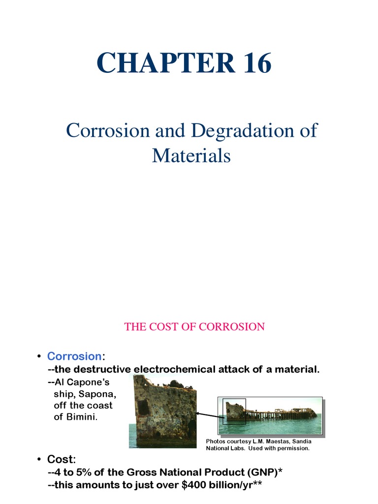 Ch-16 Compatibility Mode | PDF | Corrosion | Redox