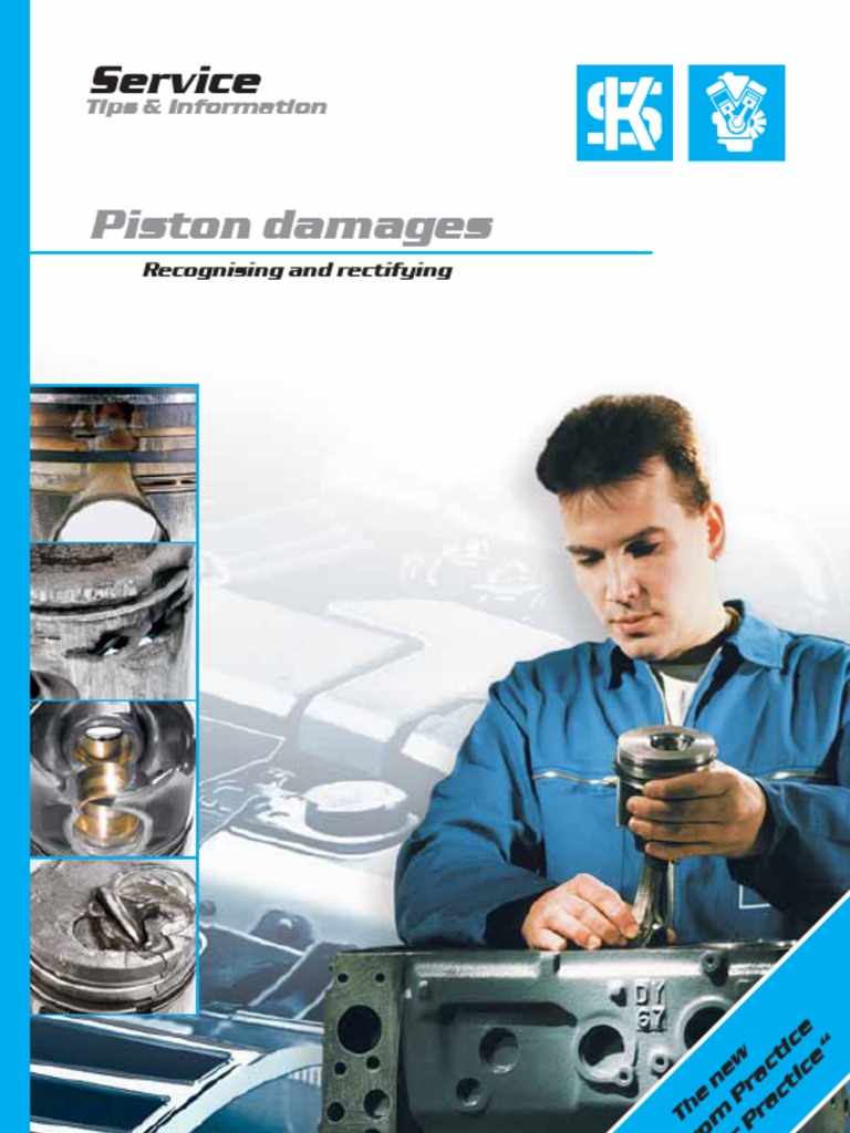Piston Damages | PDF | Internal Combustion Engine | Cylinder (Engine)