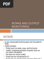 Measuring Intake and Output | Patient | Urine