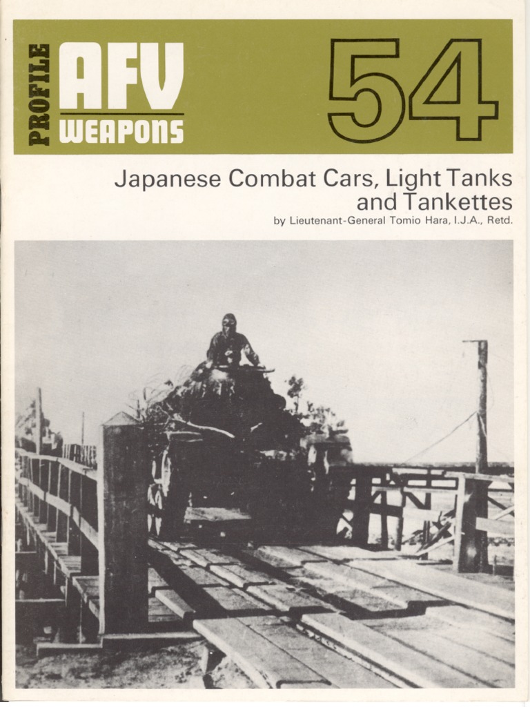 AFV Weapons 54 Japanese Light Tanks | PDF