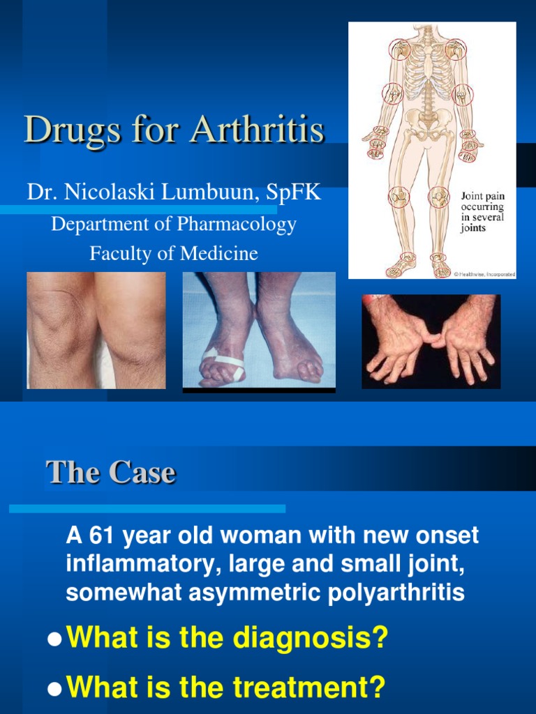 Drugs For Osteoarthritis Revise 2010 Pdf Arthritis Rheumatoid