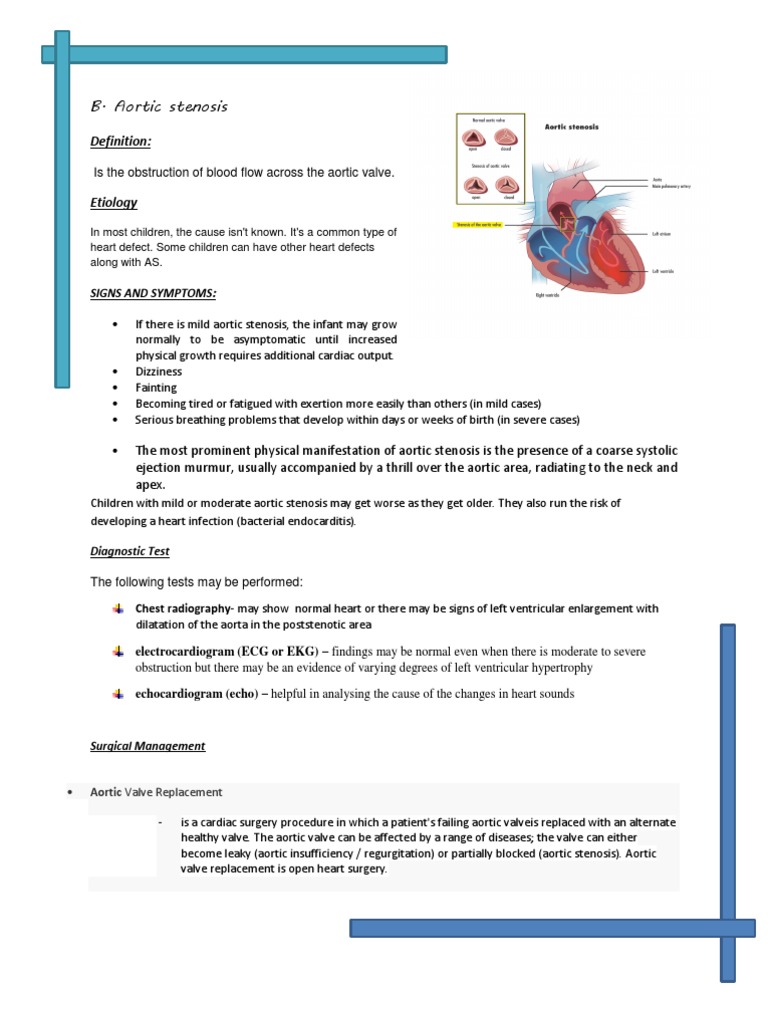 Aortic Stenosis | PDF | Heart | Cardiovascular System