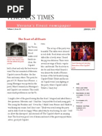 Reuters News Writing Guide | PDF | Reuters | News