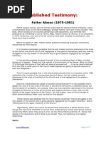 Maria Divine Mercy's Prophetic Warnings | PDF | Catholic Church | Eucharist
