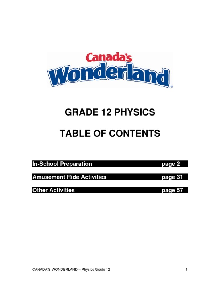 Physics Activities Grade 12 | PDF | Acceleration | Accelerometer