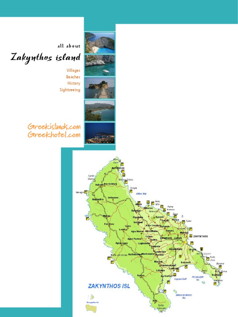 Zakynthos (En) | PDF | Greece | Tourism And Leisure