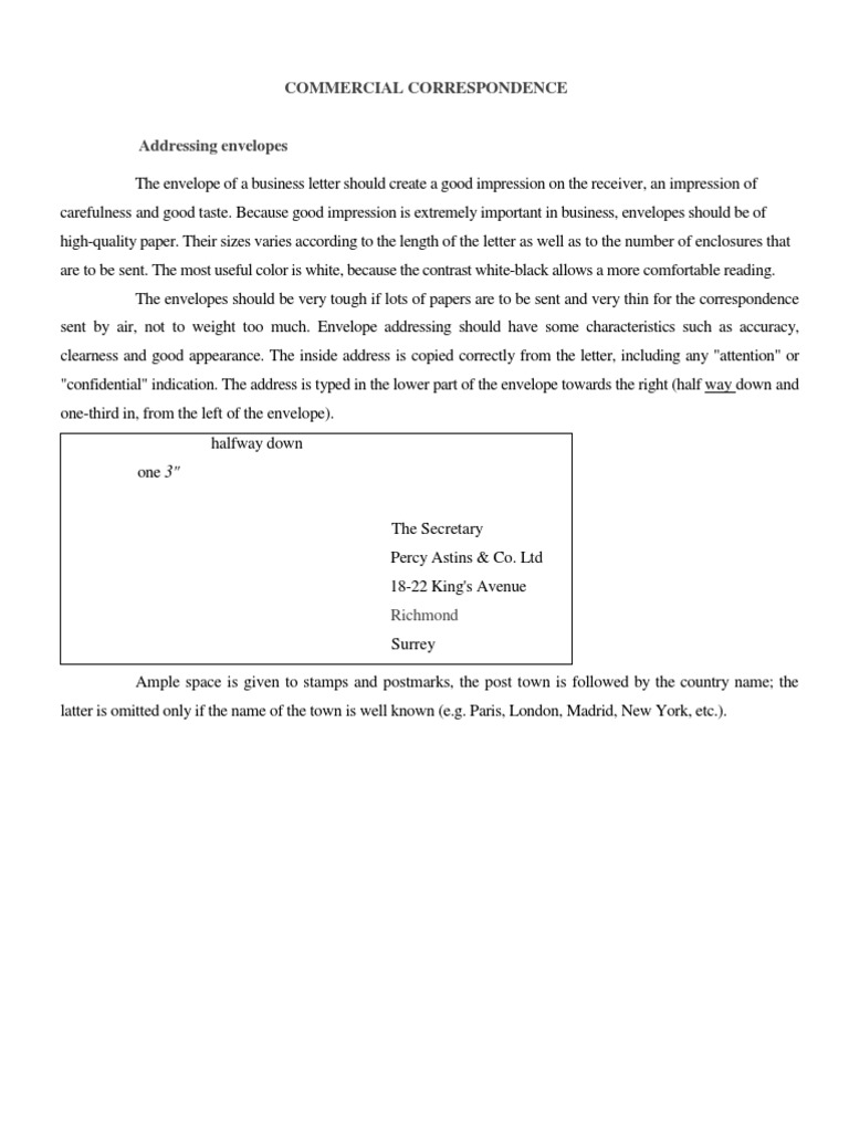 Corespondenta Comerciala | PDF | Money Order | Payments