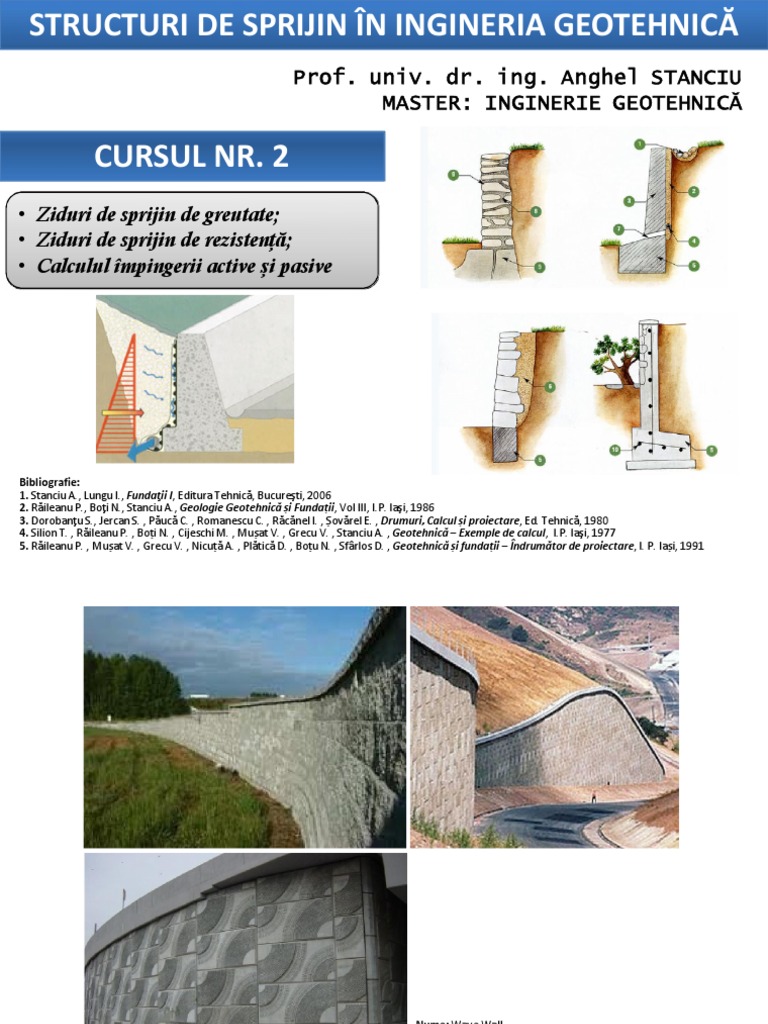 Structuri de Sprijin - 02 | PDF