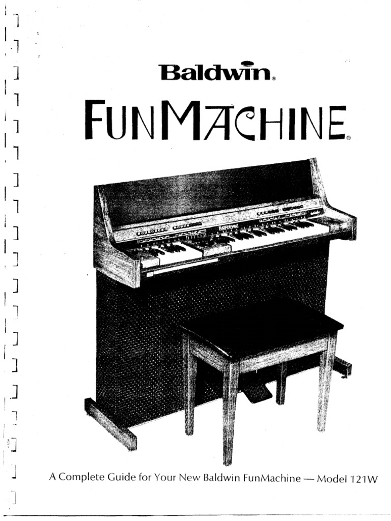 Organo Baldwin Fun Machine - Usuario | PDF