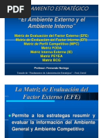 Matriz Efe y Efi | PDF | Coca Cola | Marca