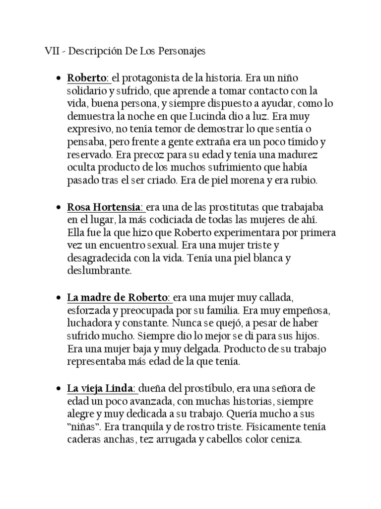 La Vida Simplemente Personajes | PDF | Amor