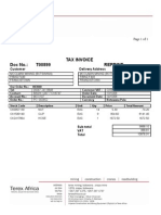 Ride Invoice From Bolt | PDF