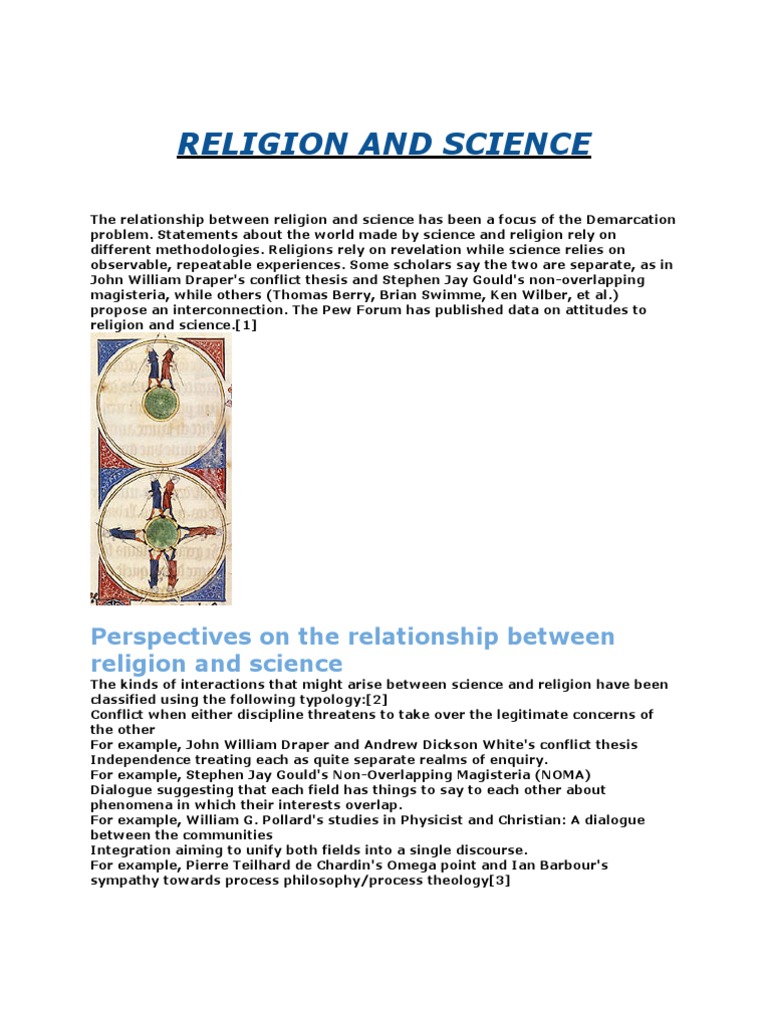 The Relationship Between Religion and | PDF | Relationship Between ...