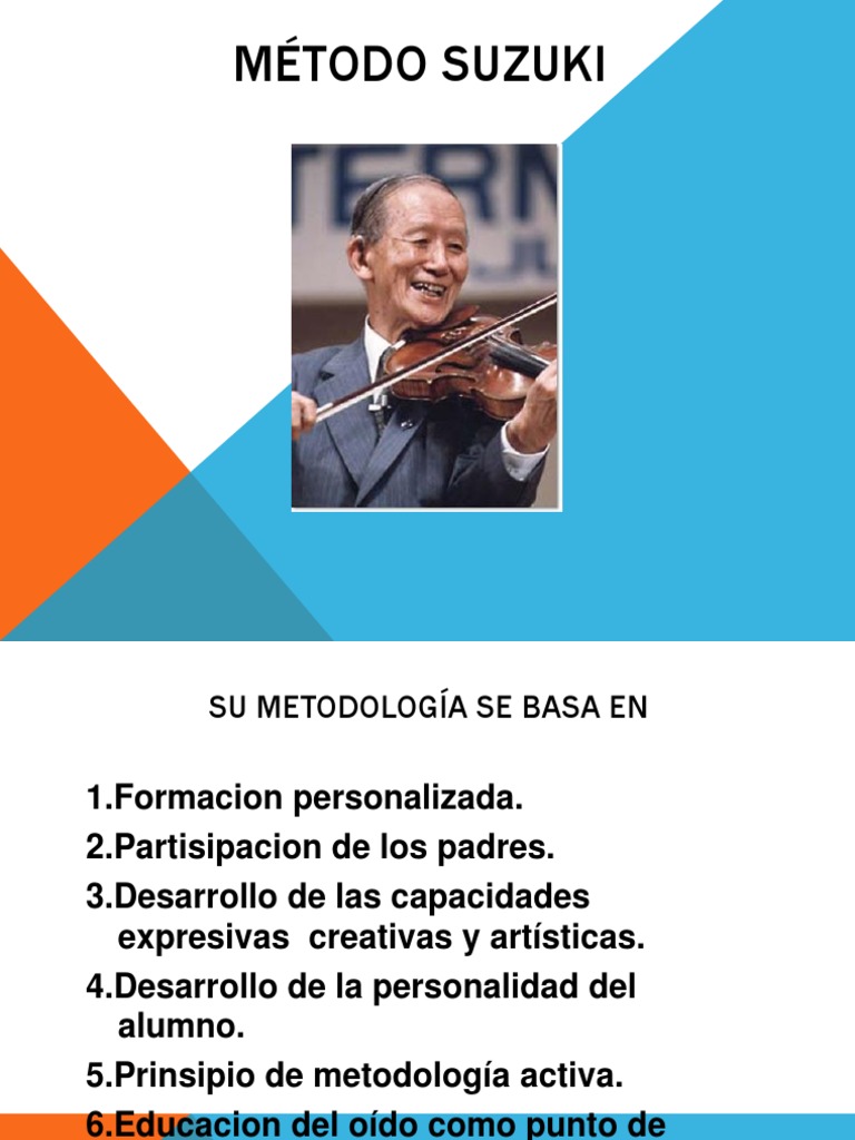 Método Suzuki | PDF | Aprendizaje | Ciencia cognitiva