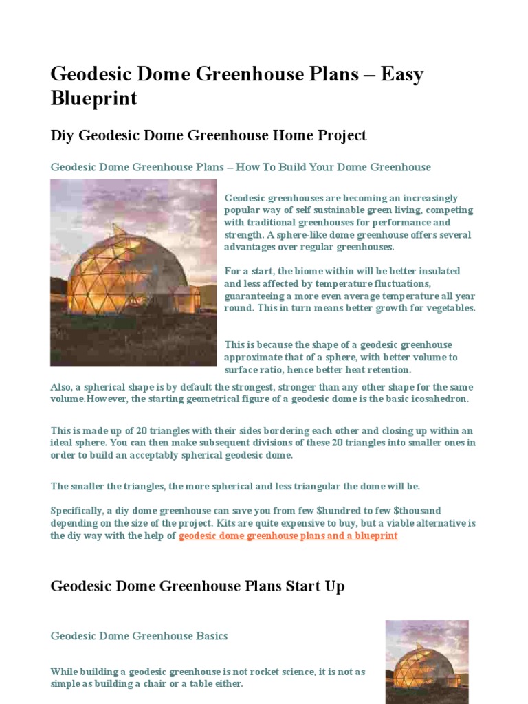 Geo Dome Greenhouse Plans Geodesic Dome Greenhouse | Cheyenne Garden