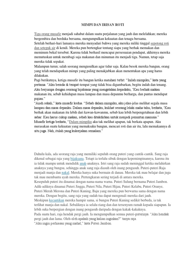 Contoh Hikayat | PDF