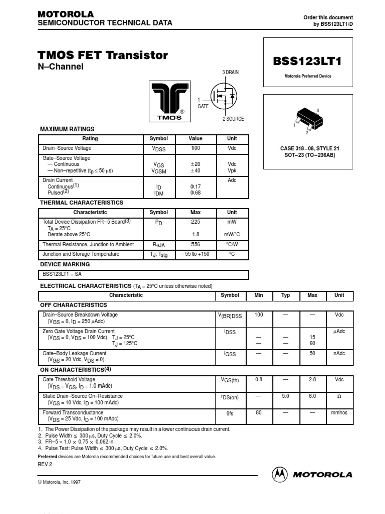 N-Channel: Semiconductor Technical Data | PDF | Field Effect Transistor ...