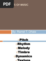 Worksheet No 6 Elements of Music | PDF | Performing Arts | Musicology
