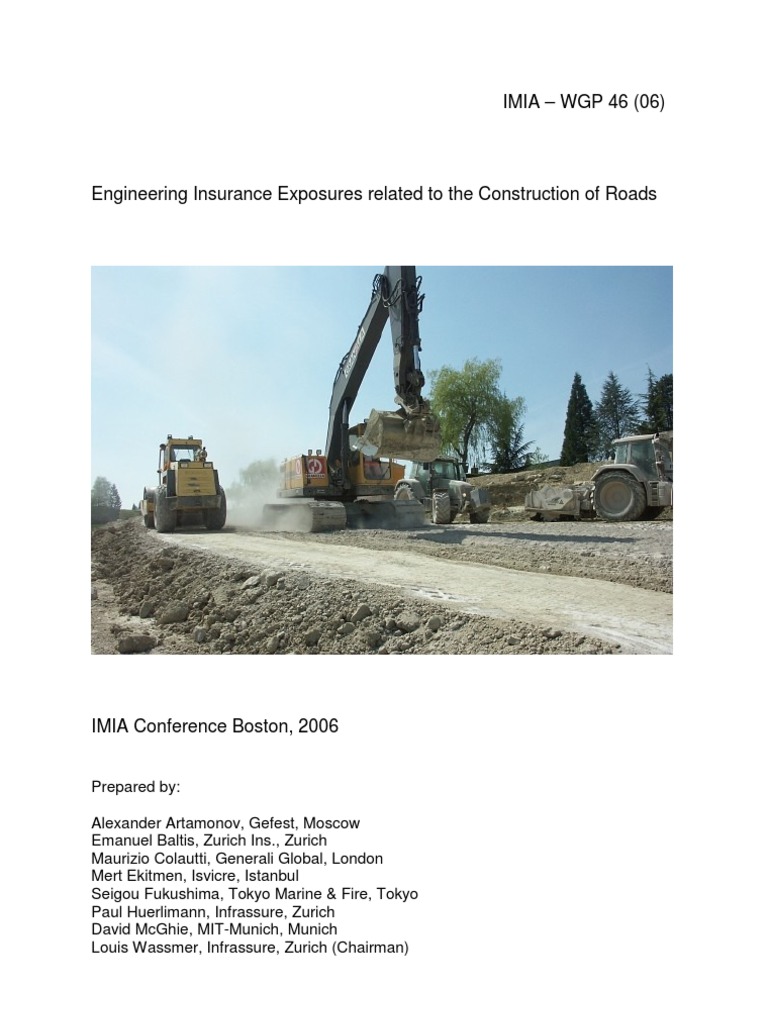 Roads Construction Insurance | PDF | Road | Flood