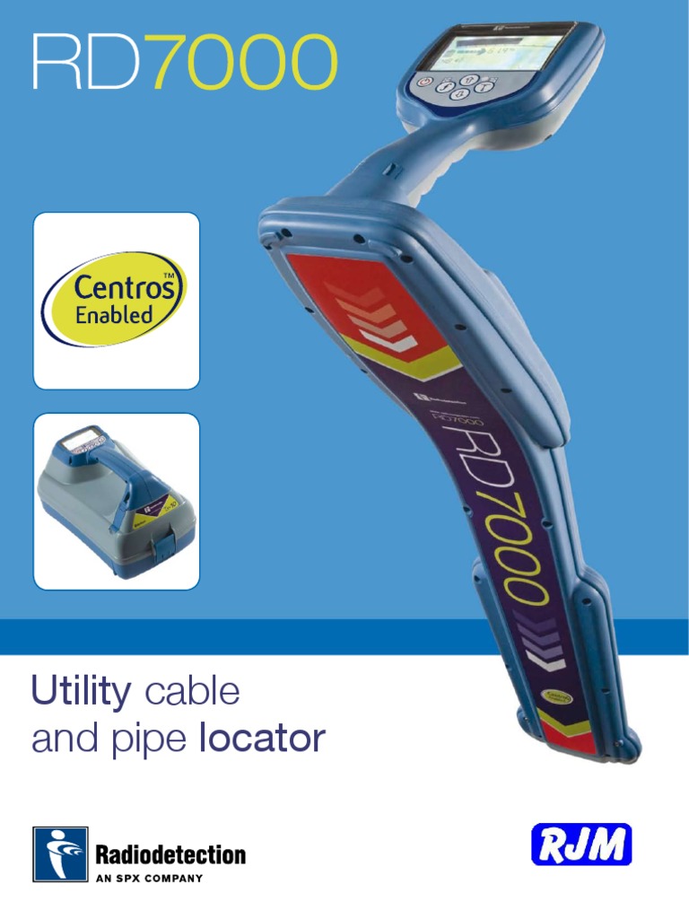 Underground Cable Locator Radiodetection RD7000 | PDF | Cable | Power ...