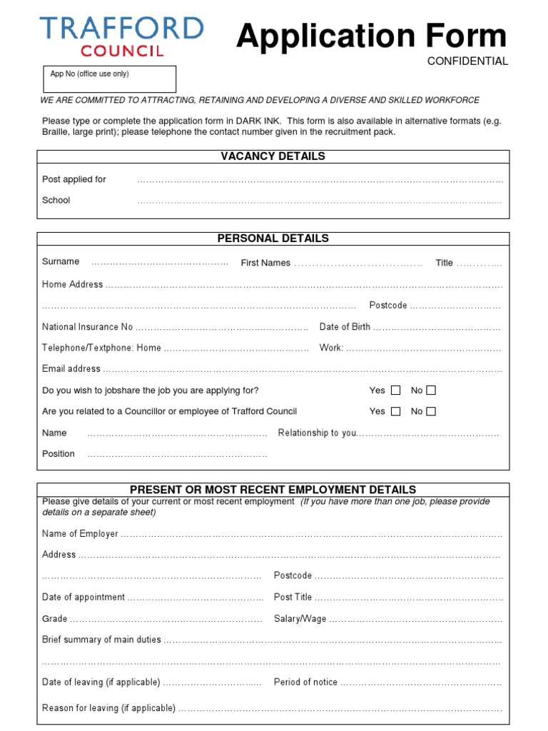 Applicationform Non Teaching | PDF | Criminal Record | Government Information