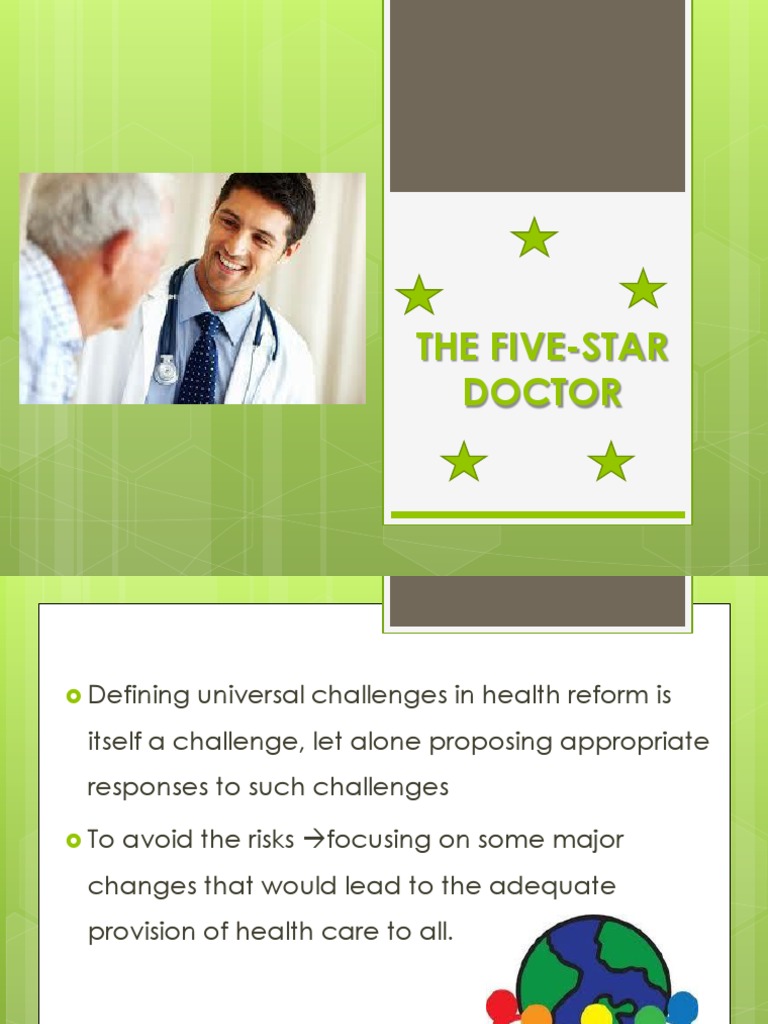 5 Star Doctor | PDF | Health System | Health Care