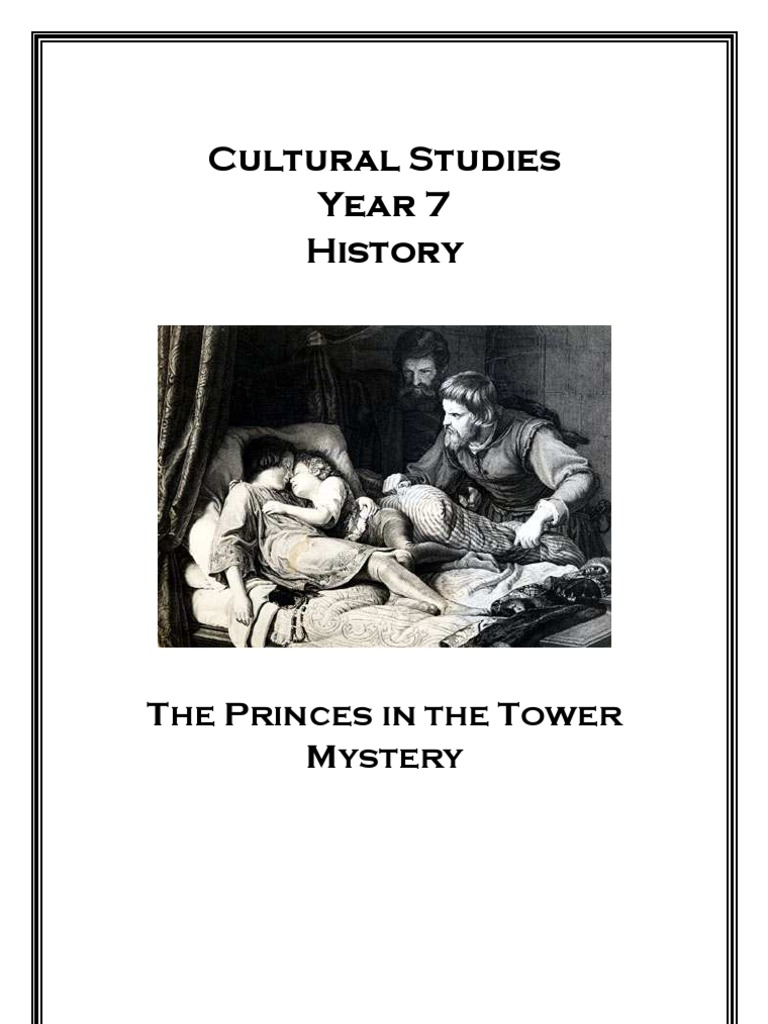 The Princes in the Tower Mystery | PDF | Richard Iii Of England