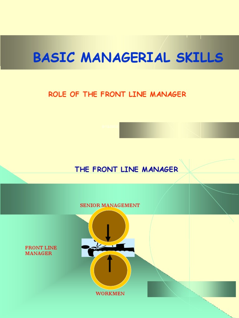Basic Managerial Skills | PDF | Competence (Human Resources) | Applied Psychology