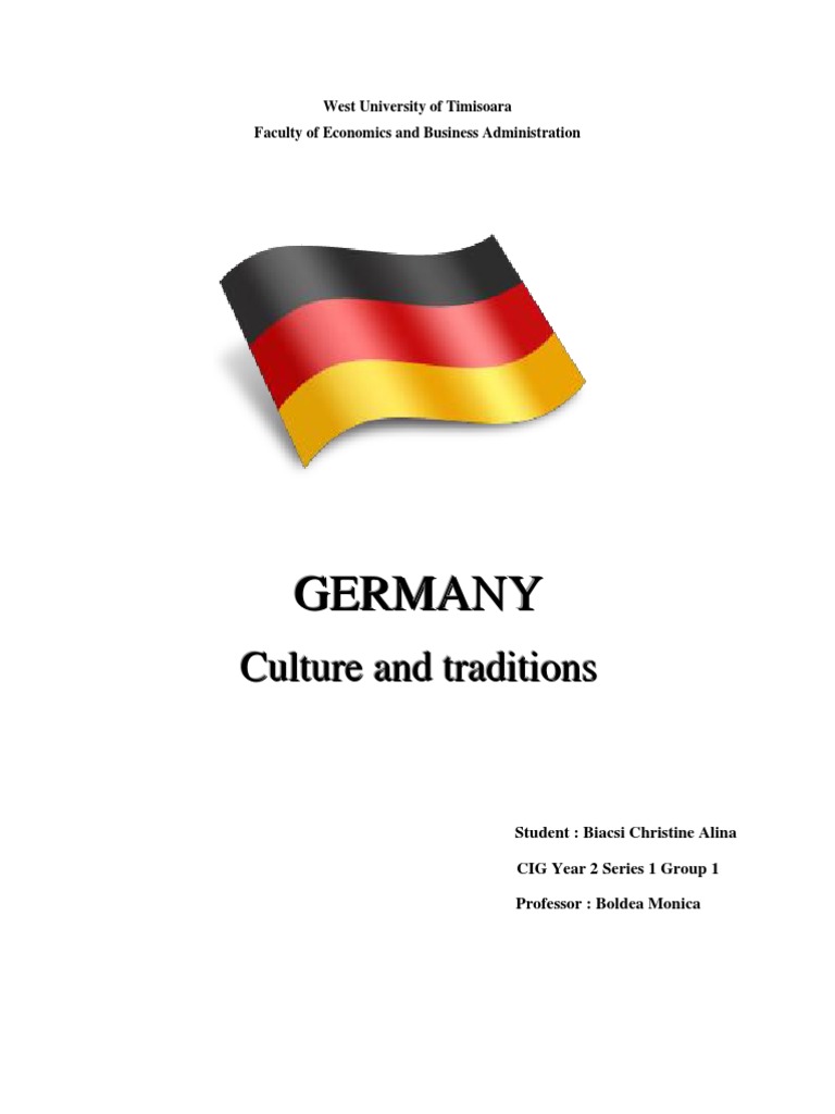 Understanding German Culture and Customs | PDF | Etiquette | Germany