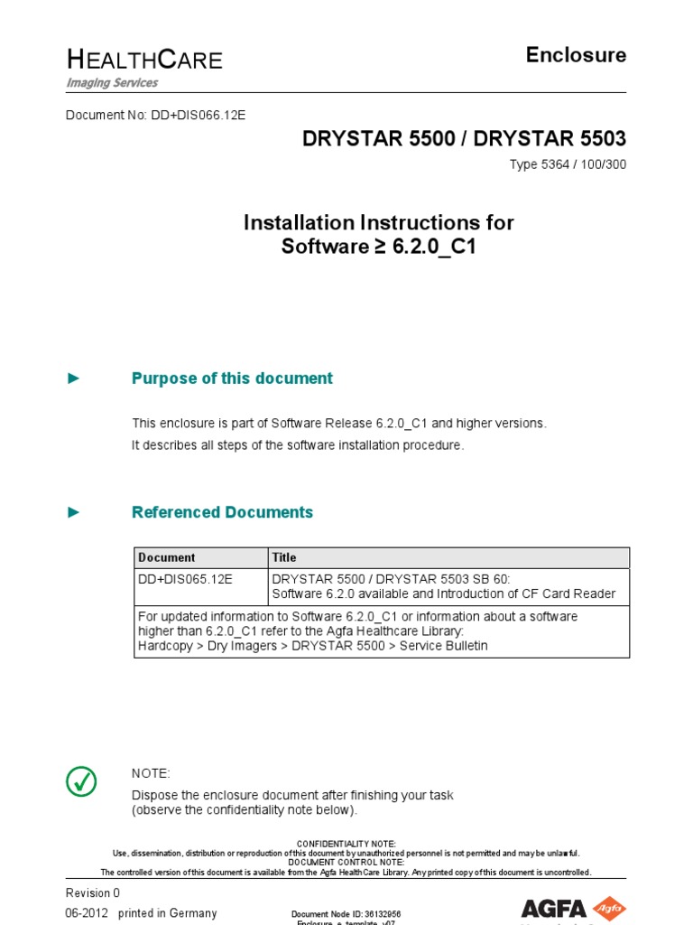 Installation Instructions DS550X SW 6.2.0 C1 | PDF | Personal Computers ...