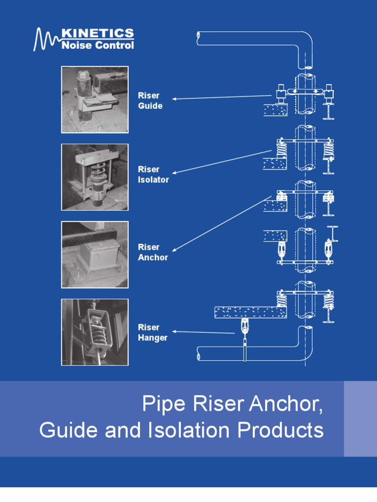 Pipe Riser Anchor, Guide and Isolation Products | PDF | Pipe (Fluid ...