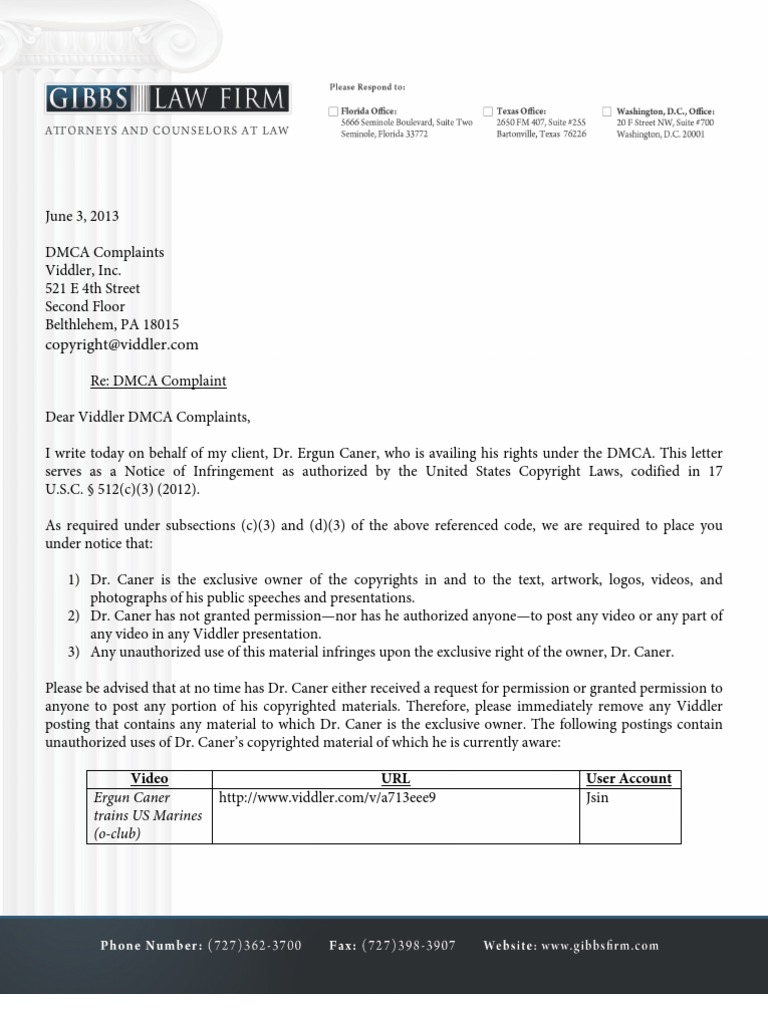 Ergun Caner Claims Ownership of US Government Work | PDF | Online ...