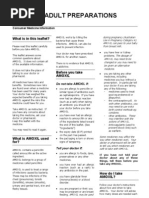 ZOXIL Antibiotic Patient Leaflet | PDF | Birth Control | Breastfeeding