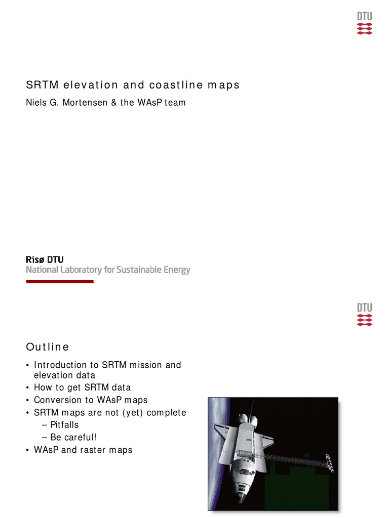 Wr4-2 SRTM Maps | PDF | Geomatics | Visualization (Graphics)