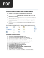 Examen de Word Básico | PDF | Computadoras