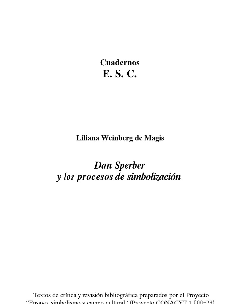 Dan Sperber Daniel | PDF