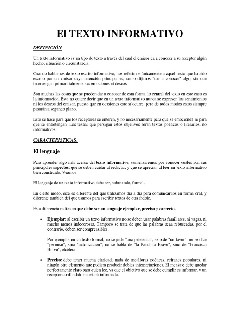 TEXTO INFORMATIVO.docx | Párrafo | Información