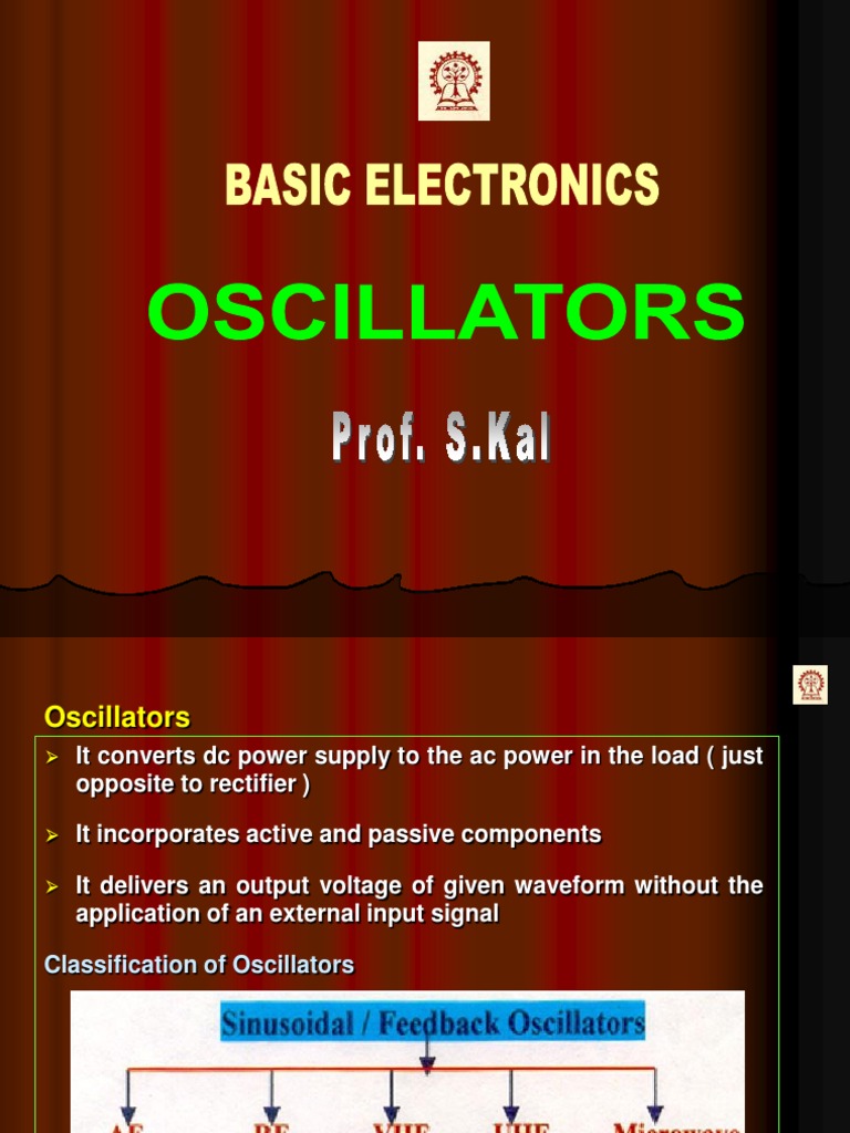 Oscillators | PDF | Electronic Oscillator | Operational Amplifier
