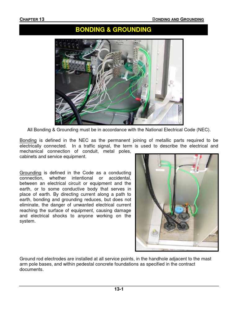 Bonding and Grounding Code | Equipment | Electrical Equipment