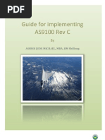 Internal Audit Checklist - AS9100 | PDF | Iso 9000 | Verification And Validation