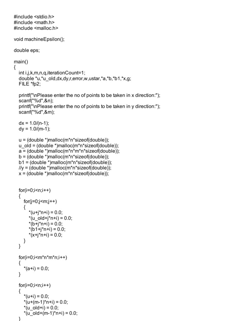 Poisson Equation Solver | PDF | Computer Libraries | Computer Programming