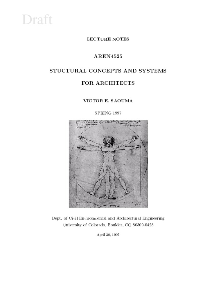 Structural Concepts for Architects | PDF