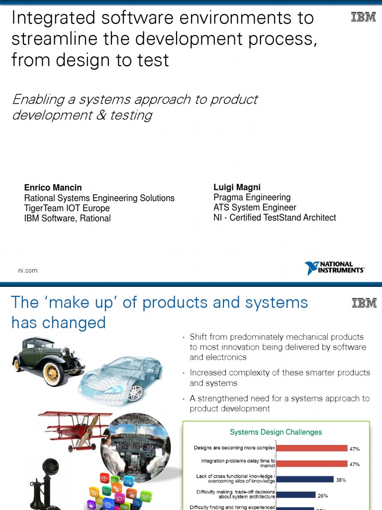 Integrated Software Environments To Streamline The Development Process ...