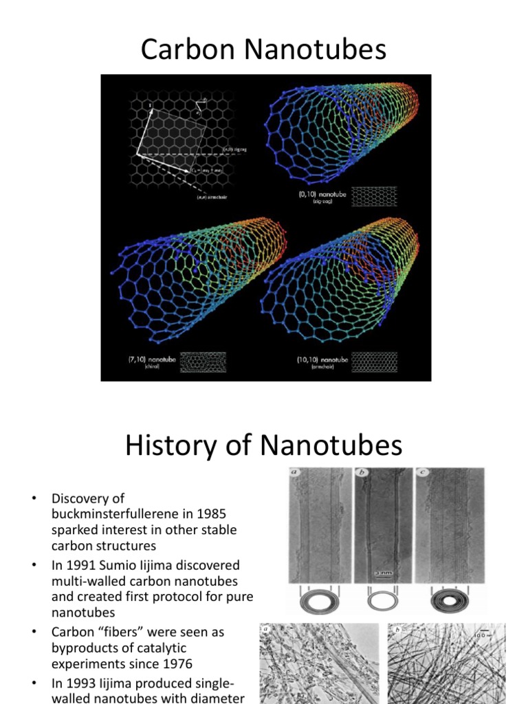 Carbon Nanotube Presentation | PDF | Carbon Nanotube | Chemistry